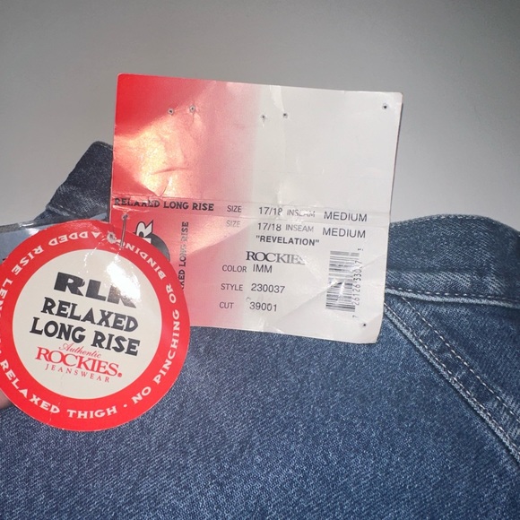 Rockies | Jeans | Vintage Brand New Rockies Asl 9s High Waisted Heavy ...